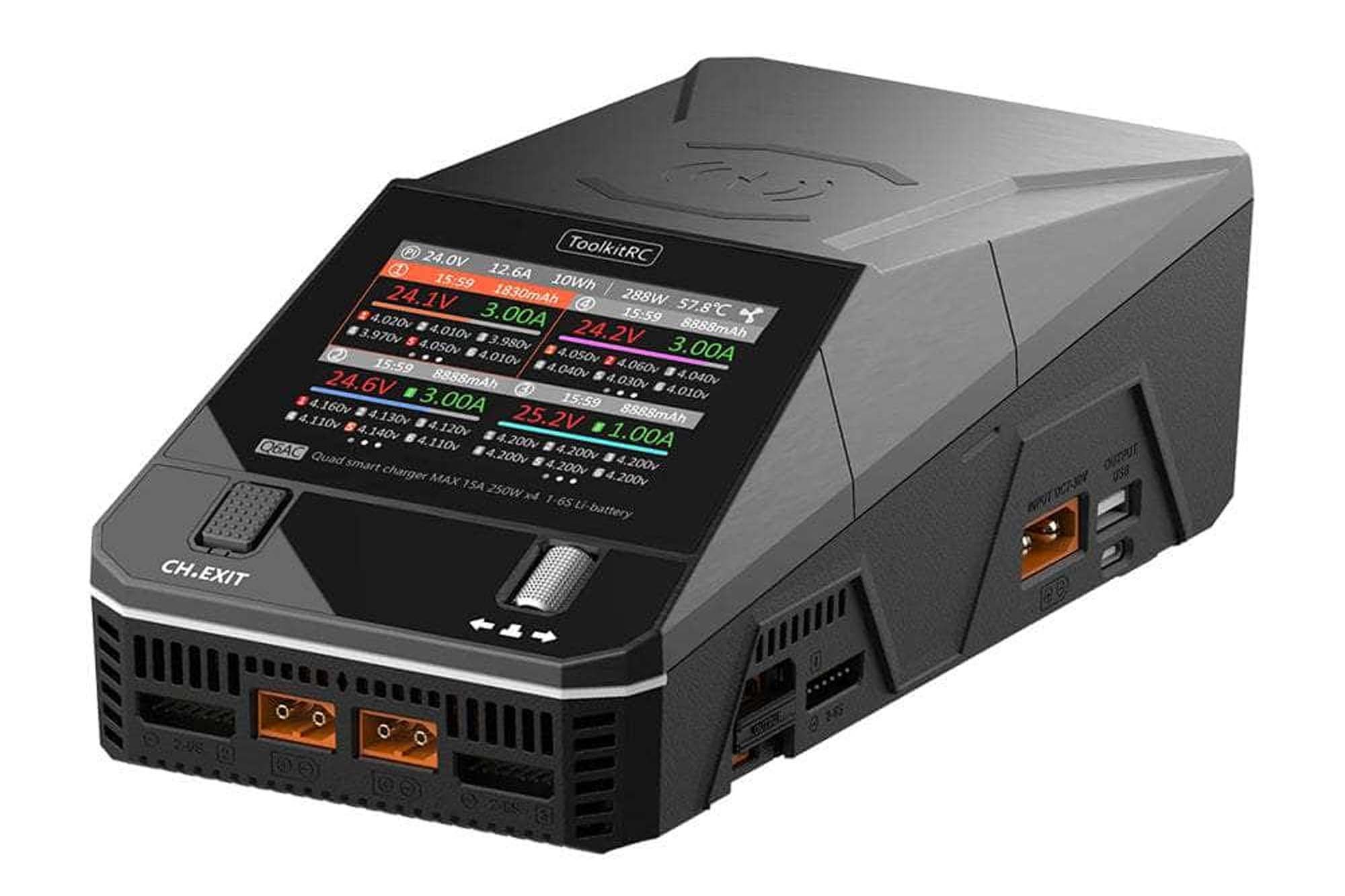 ToolkitRC Q6AC Quad charger UK - TRC-A-01-04